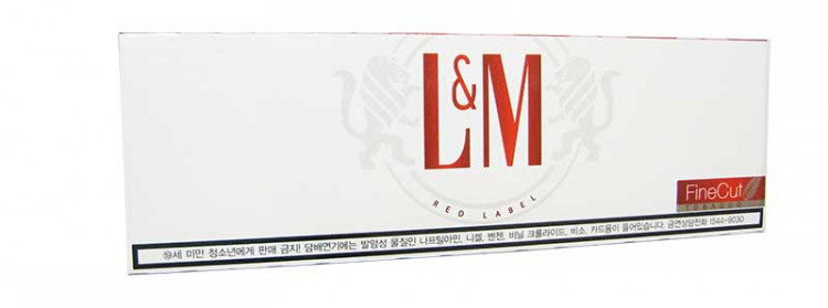 Купить сигареты L&M Red Label Fine Cut (Duty Free Korea) по цене 4 100 ...